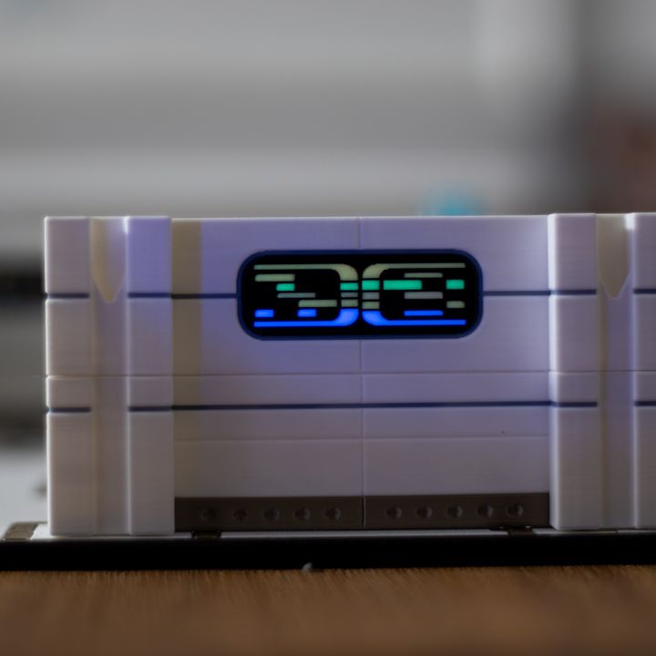 3D Printable Modular Wall Set - Sleek Starship by Griffin Designs