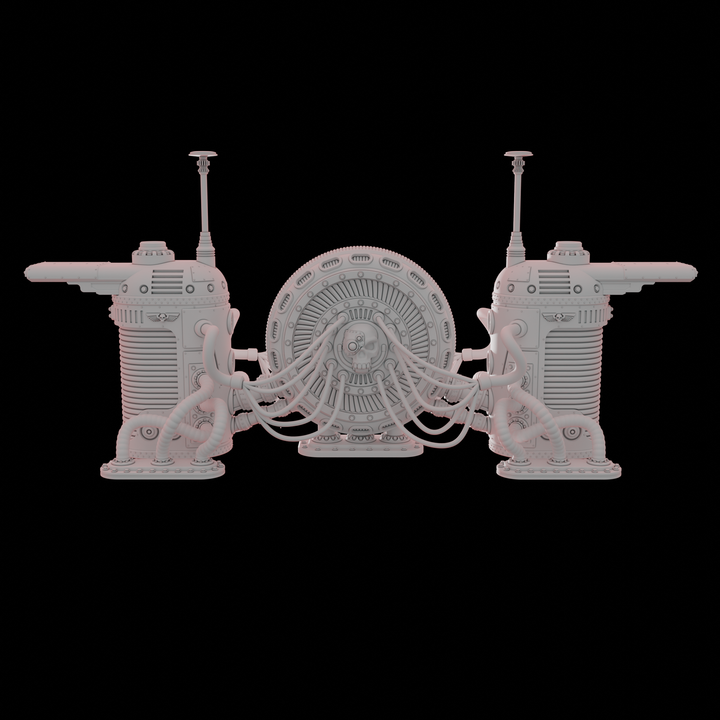 3D Printable Munitorum Plasma Generator by Alexander Wolfe