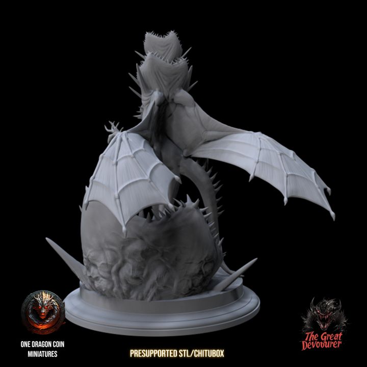 3D Printable Great Devourer Demon Queen by Spirit of Resin Miniatures