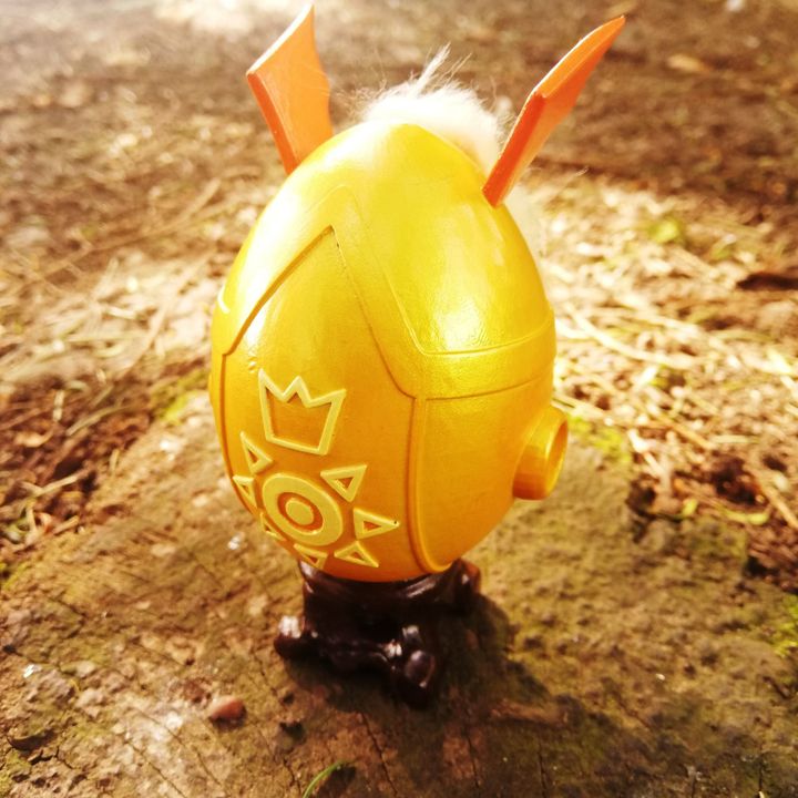 3D Printable Digimon Egg of Hope by DrakeAndWhimsy