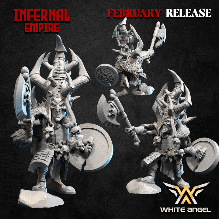 3D Printable INFERNAL GOBLIN COMMANDER - INFERNAL EMPIRE (FEBRUARY 2025 ...