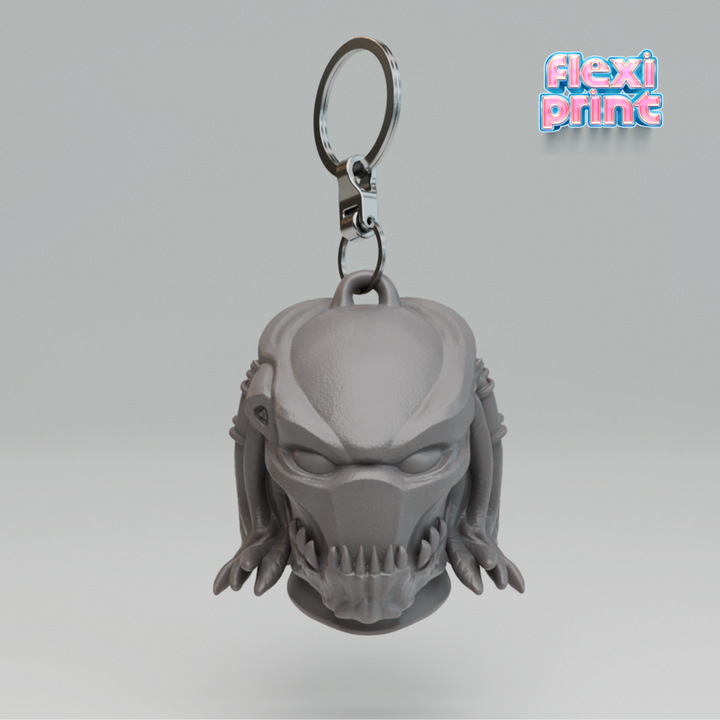 3D Printable Predator Berseker Keychain | Flexi Print by Flexi Print