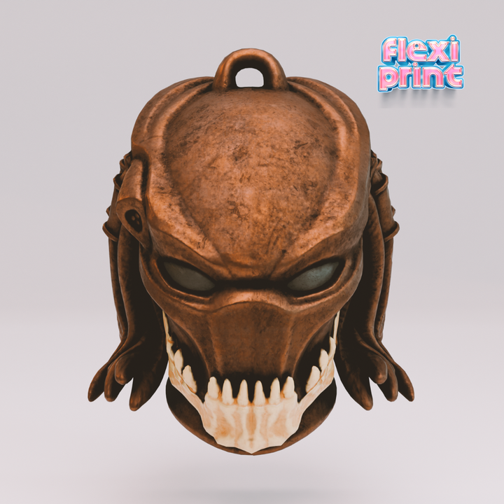 3D Printable Predator Berseker Keychain | Flexi Print by Flexi Print
