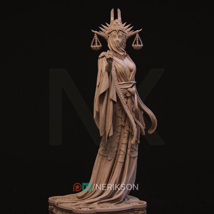 3D Printable Atropos The Moirai [presupported] by Nerikson