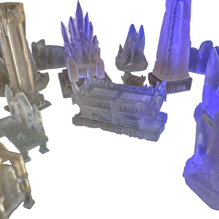 3D Printable Ice Chambers by Tiny Furniture