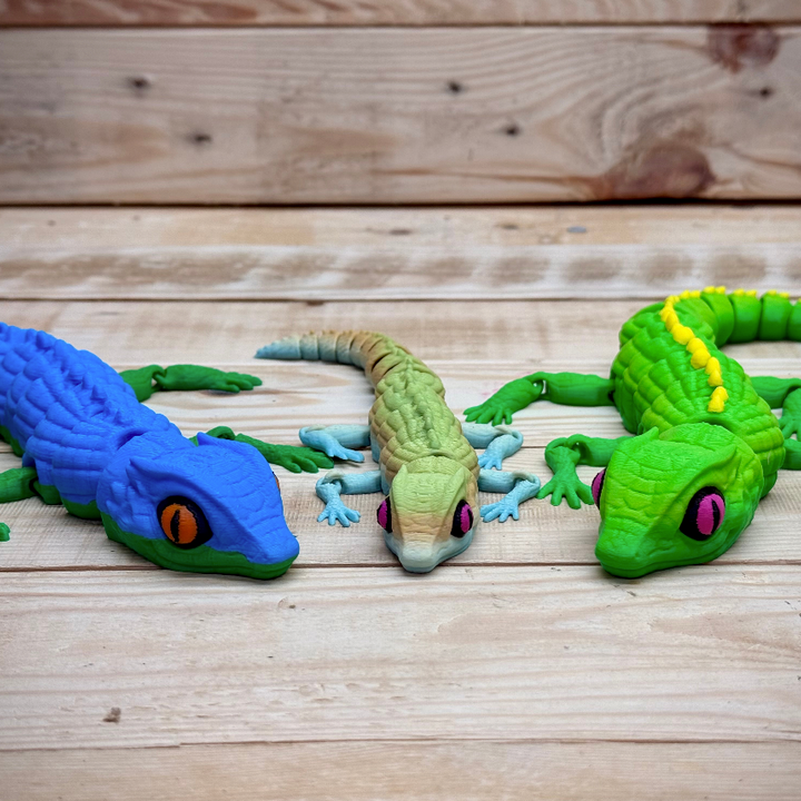 3D Printable Flexi Lizard by ENIQUE3D