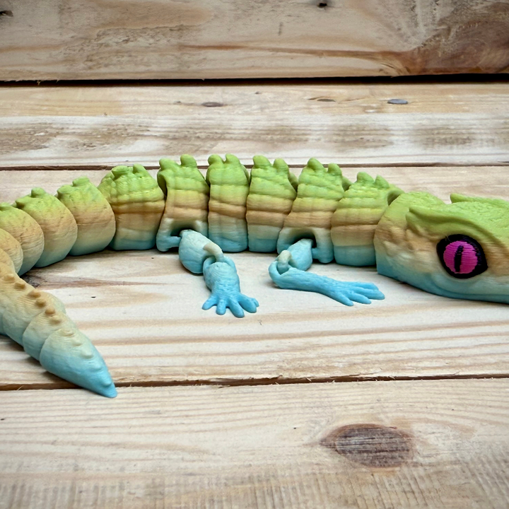 3D Printable Flexi Lizard by ENIQUE3D