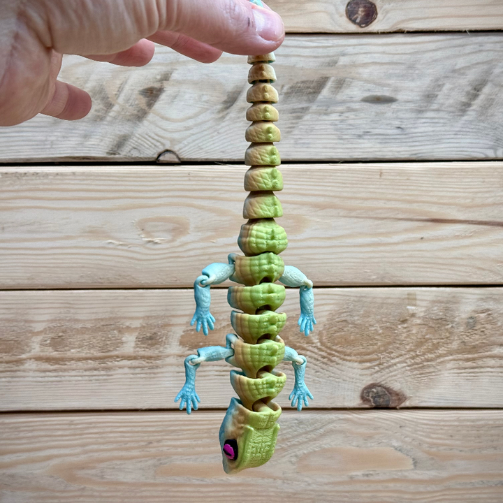 3D Printable Flexi Lizard by ENIQUE3D