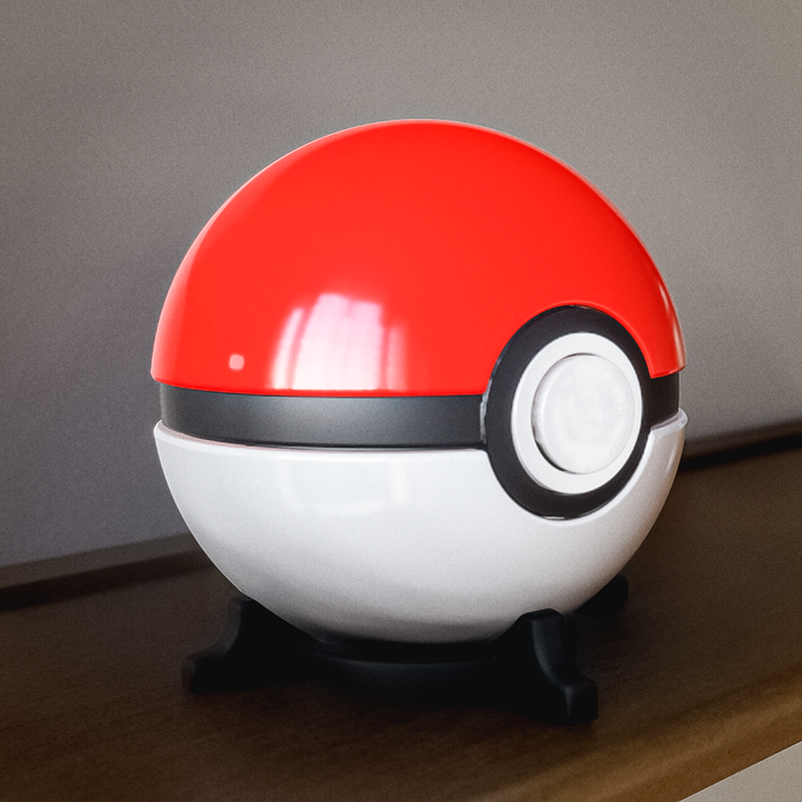 3D Printable Authentic 3D Pokeball Replica - Perfect for Pokemon Fans ...