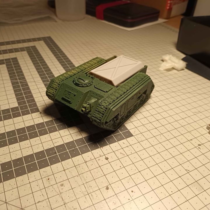 3D Printable chimera rocket launcher (imperial guard/ astra militarum ...