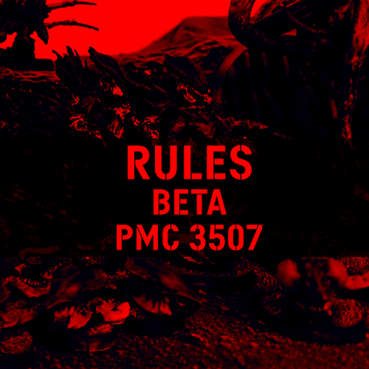 3D Printable PMC 3507 Rules BETA PDFs files [Read description] by John Larsson