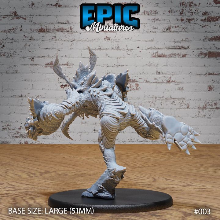 3D Printable Insect Hulk Devourer Chase / Insectoid Beast / Underground ...