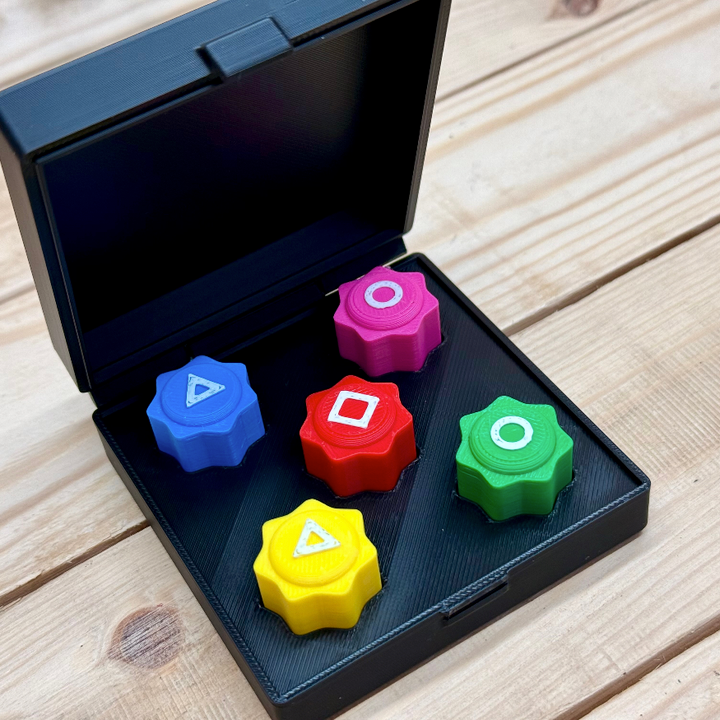 3D Printable GongGi Game (Squid Games) by ENIQUE3D