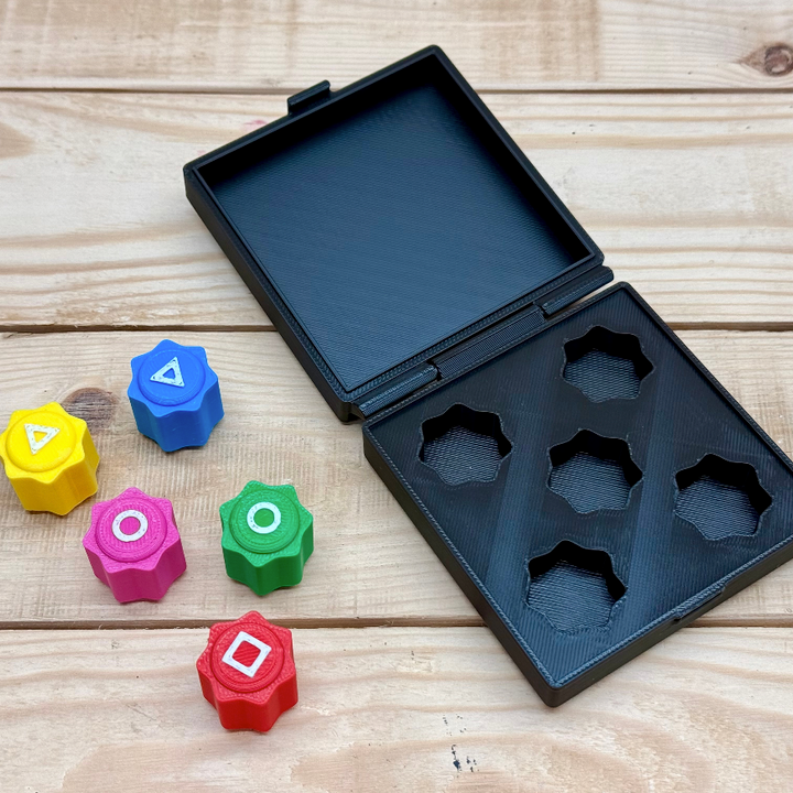 3D Printable GongGi Game (Squid Games) by ENIQUE3D