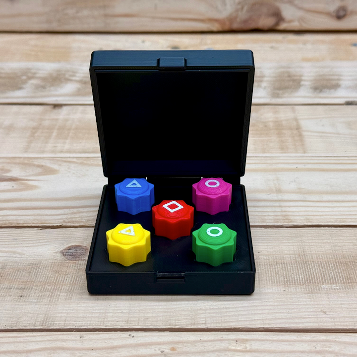 3D Printable GongGi Game (Squid Games) by ENIQUE3D