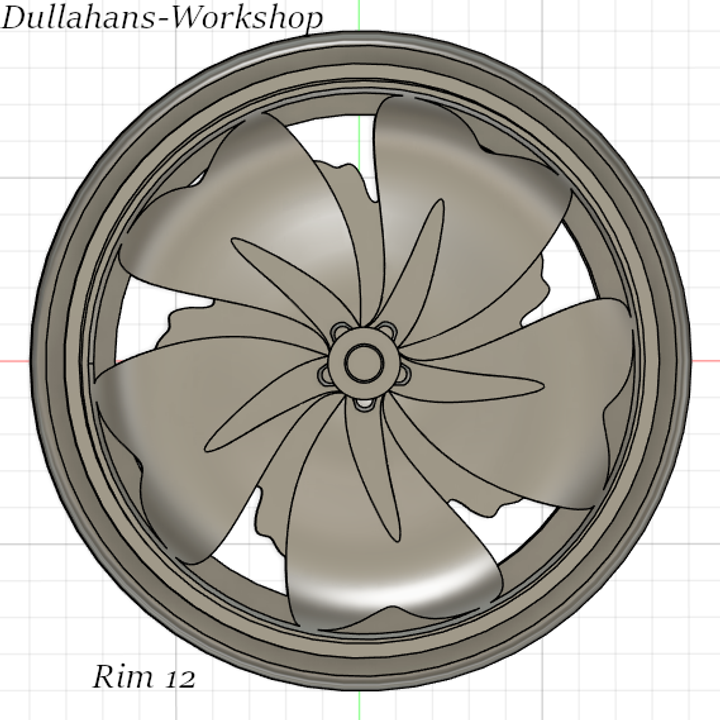 3D Printable Rim pack 24 by Dullahans_Workshop