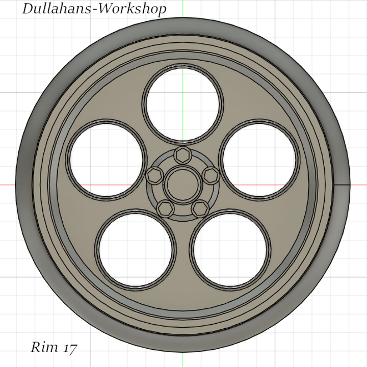 3D Printable Rim pack 24 by Dullahans_Workshop