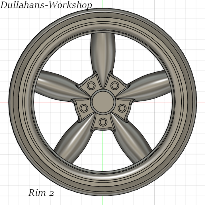 3D Printable Rim pack 24 by Dullahans_Workshop