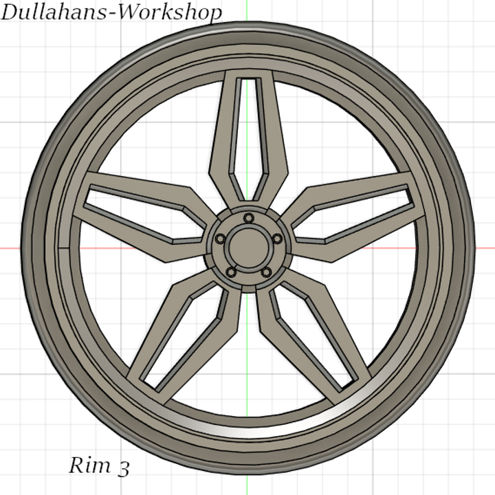 3D Printable Rim pack 24 by Dullahans_Workshop
