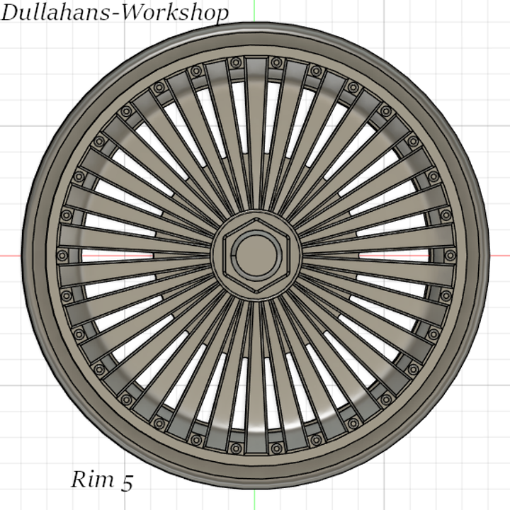 3D Printable Rim pack 24 by Dullahans_Workshop