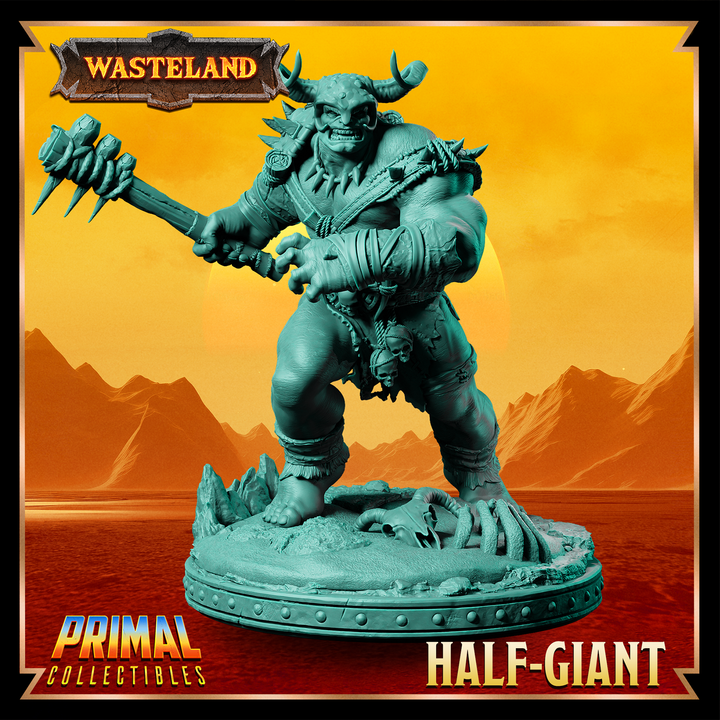 3D Printable Half Giant - January 2025 - Wasteland by PRIMAL Collectibles