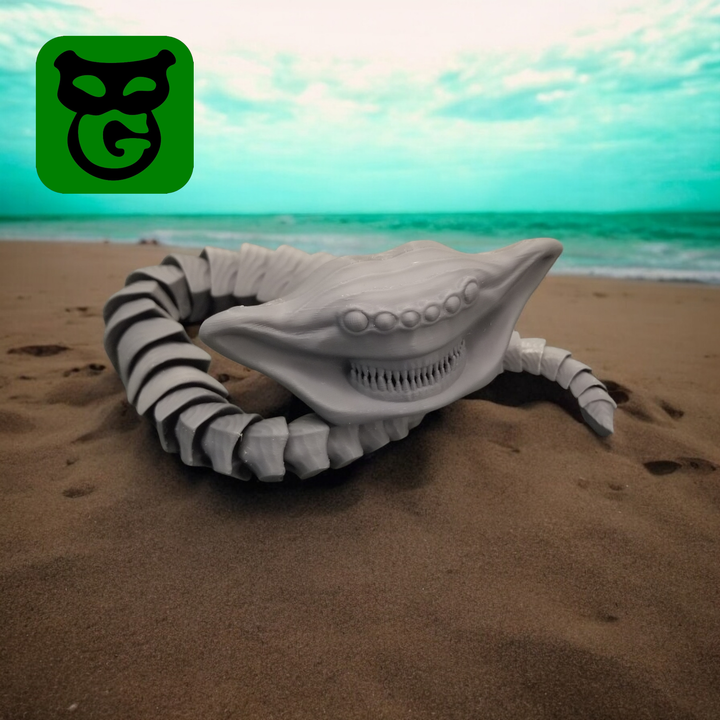 3D Printable El Gran Maja Flexi (Multicolor 3mf included) by Boby Green ...