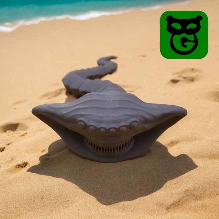 3D Printable El Gran Maja Flexi (Multicolor 3mf included) by Boby Green ...