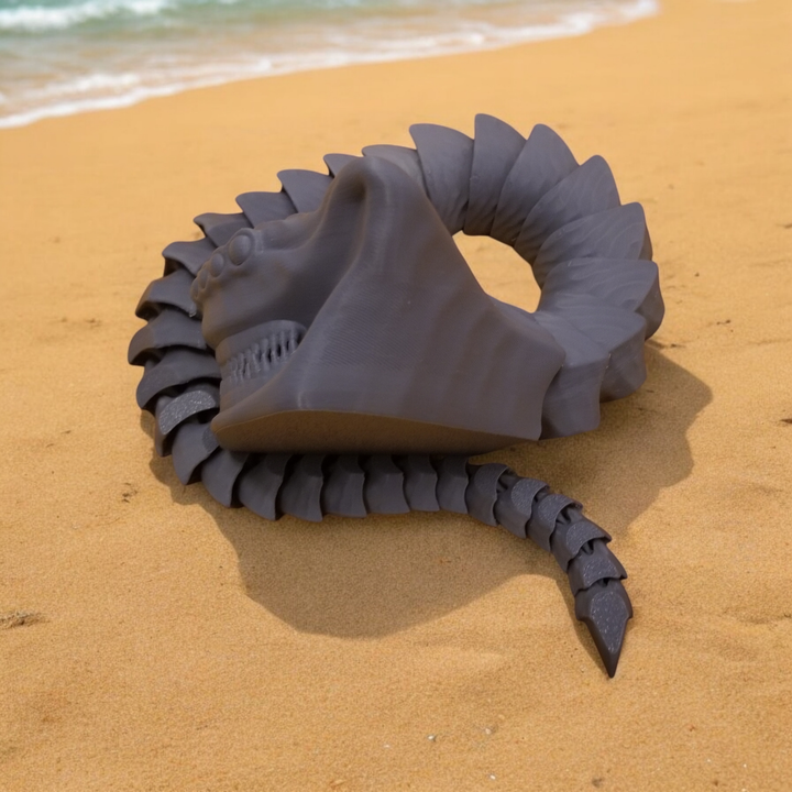 3D Printable El Gran Maja Flexi (Multicolor 3mf included) by Boby Green ...