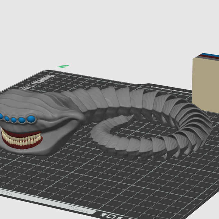 3D Printable El Gran Maja Flexi (Multicolor 3mf included) by Boby Green ...