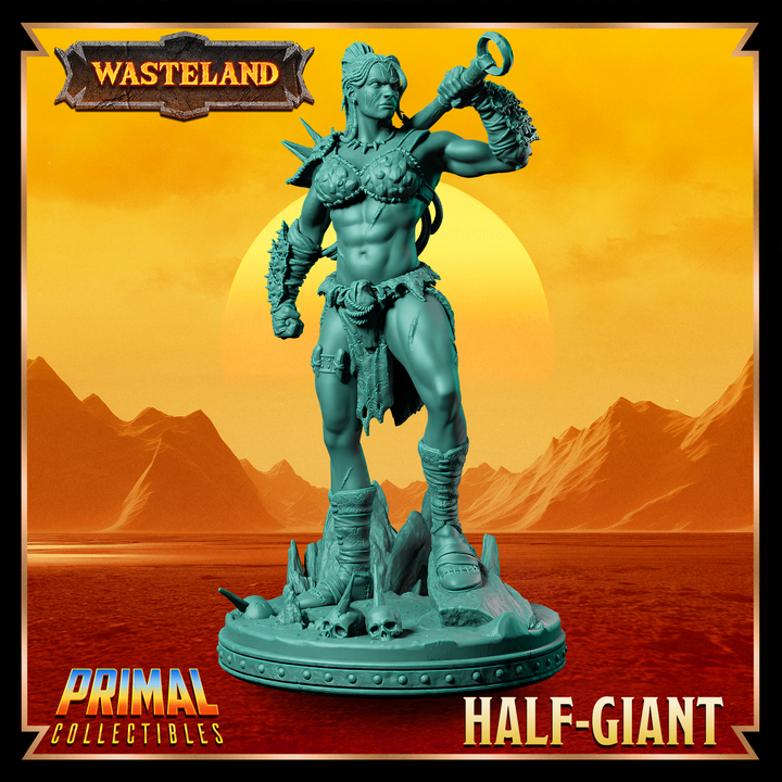 3D Printable Half Giant - January 2025 - Wasteland by PRIMAL Collectibles