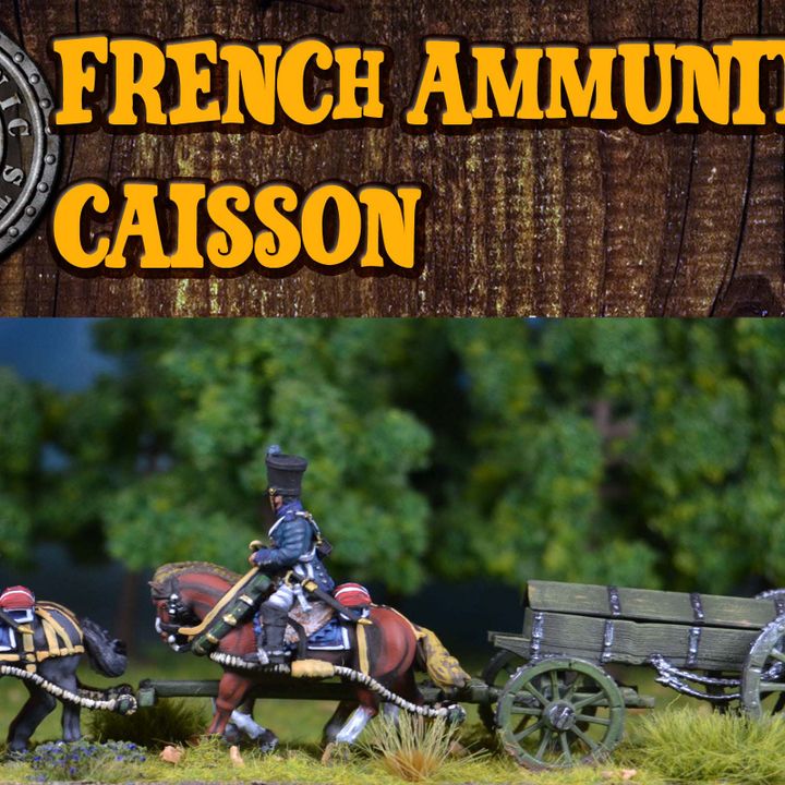 3D Printable Napoleonic French Ammunition Caisson by David Vazquez ...
