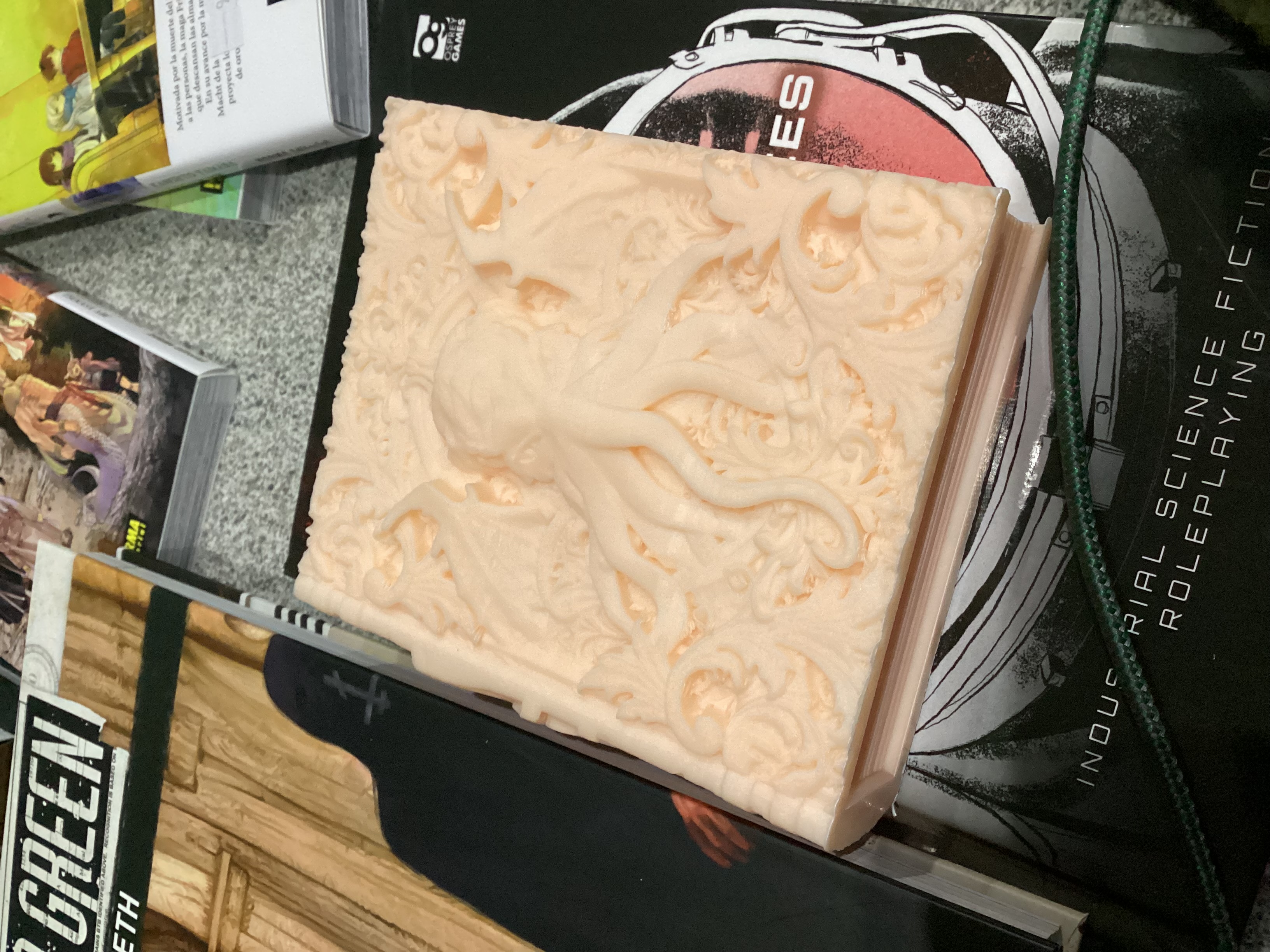 3D Printable Lovecraftian Tome by FatesEnd