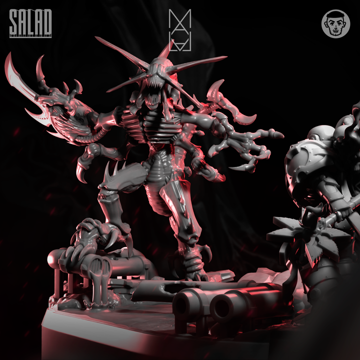 3D Printable HiveLord by Salad Sculptors