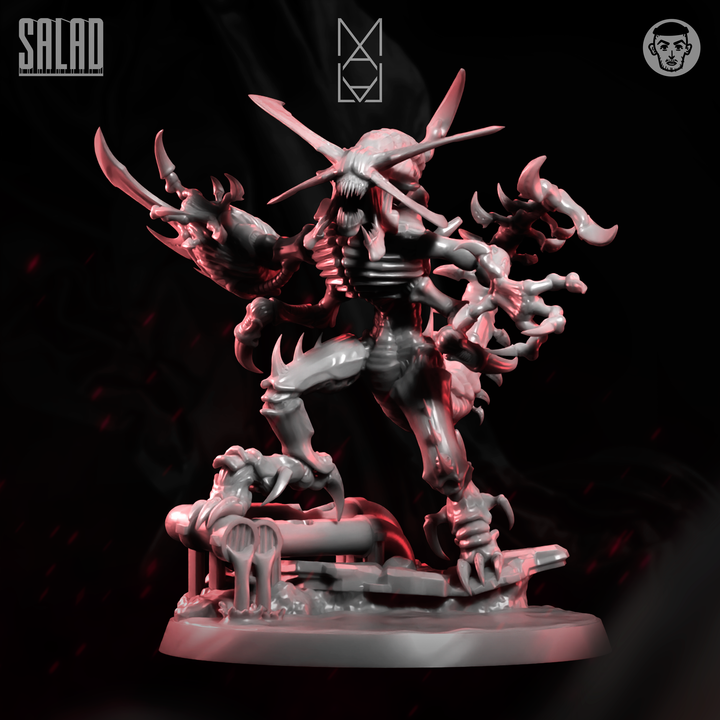 3D Printable HiveLord by Creaperbone miniatures