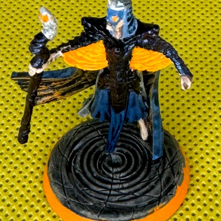 3D Print of Free STL: Dragon Priest by Zerixander