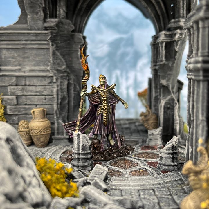 3D Print of Free STL: Dragon Priest by Plstc_Hrt