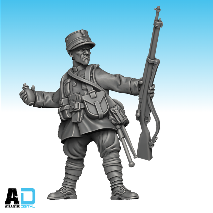 3D Printable Dutch Infantry (Invasion of the Netherlands) by Wargames ...