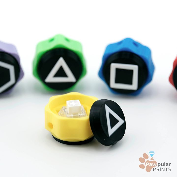 3D Printable FREE Gonggi Stones Multi-Pack - Fidget Keychain [Private ...