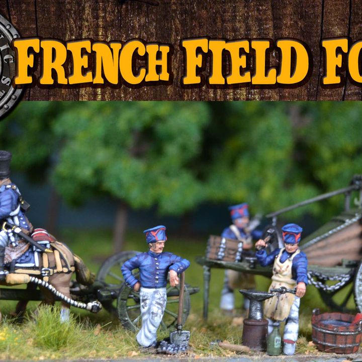 3D Printable Napoleonic French Field Forge by David Vazquez Fernandez