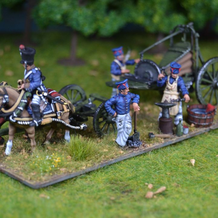 3D Printable Napoleonic French Field Forge by David Vazquez Fernandez