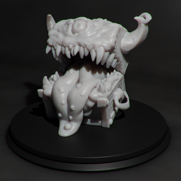 3D Printable Mimic Creature by Toni Rabaron