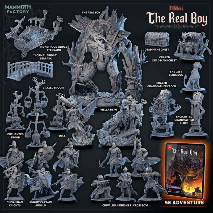 3D Printable Enchanted Broom - Animated Object by Mammoth Factory