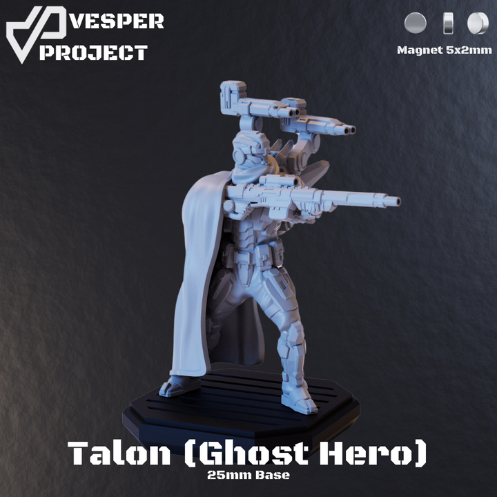 3D Printable Talon ( Ghost ) by Vesper Project