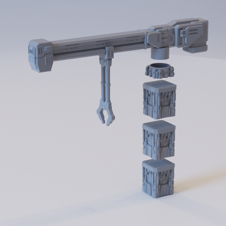 3D Printable Crane by Vesper Project