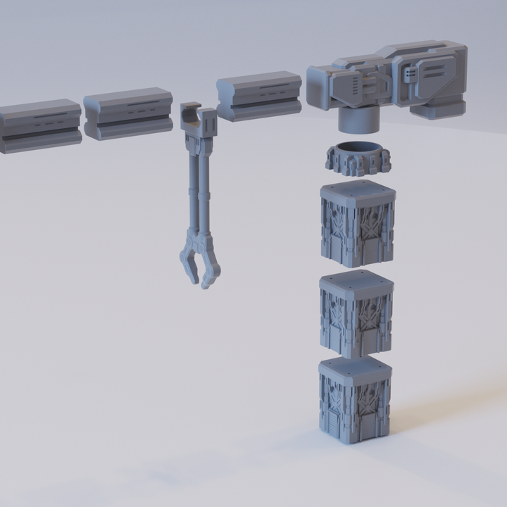 3D Printable Crane by Vesper Project