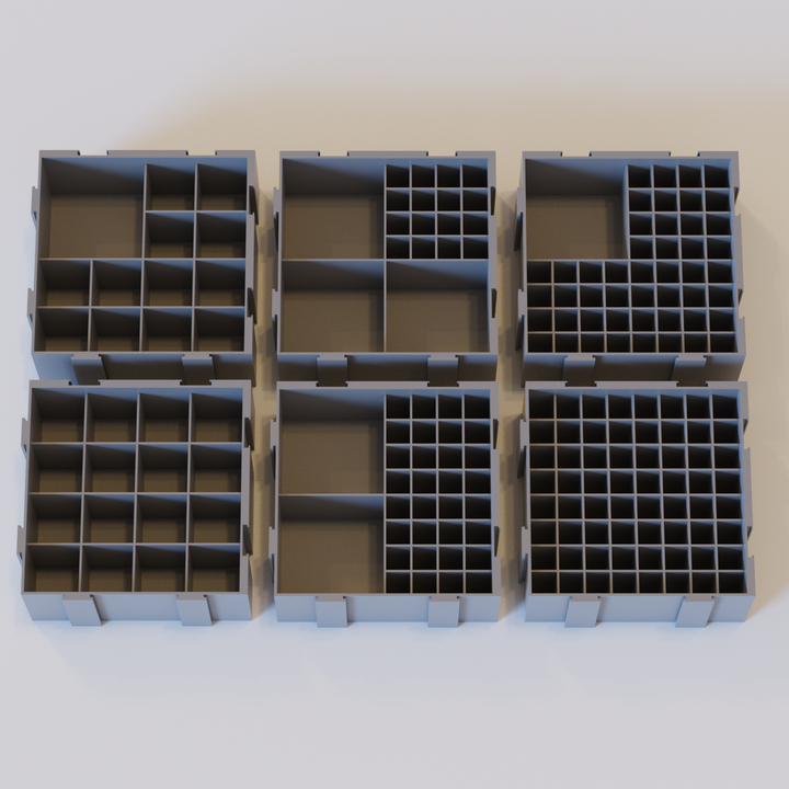 3D Printable Miniature Storage by Vesper Project