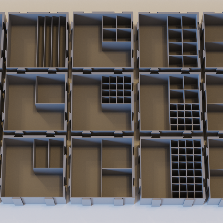 3D Printable Miniature Storage Small by Vesper Project