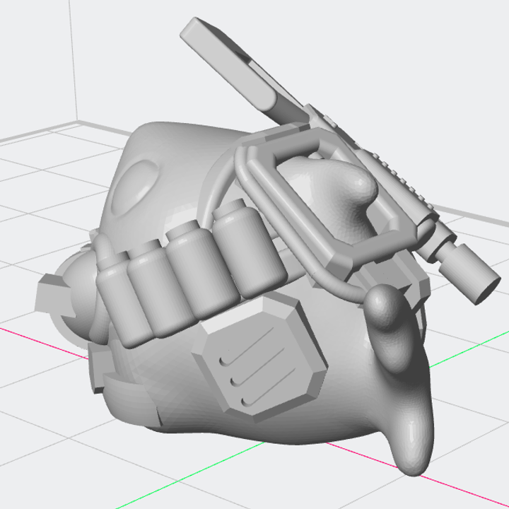 3D Printable Planet Shark Pup Medic 01 by InfernoBot