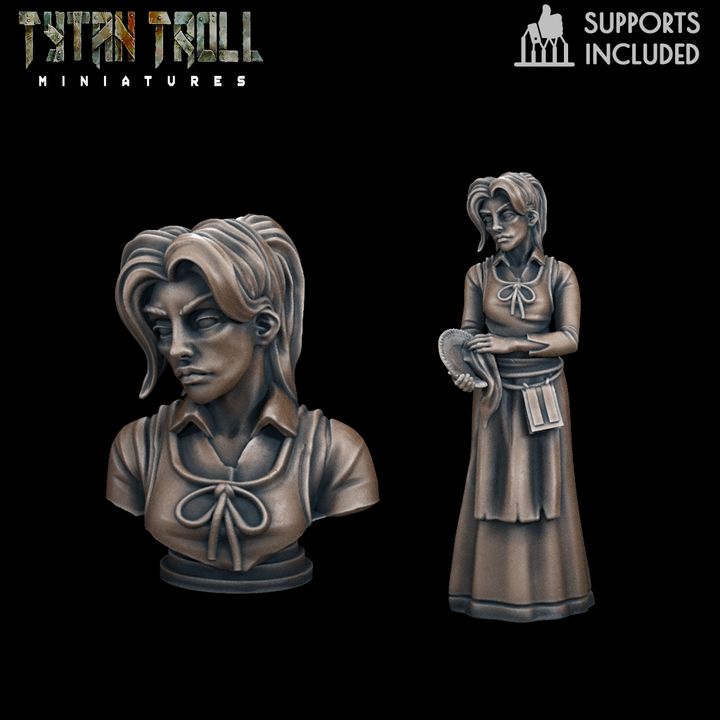 3D Printable Curse of Strahd - Curse of Strahd - Mini Bust Pack 14 by ...