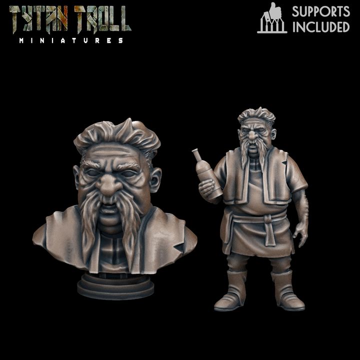 3D Printable Curse of Strahd - Curse of Strahd - Mini Bust Pack 14 by ...